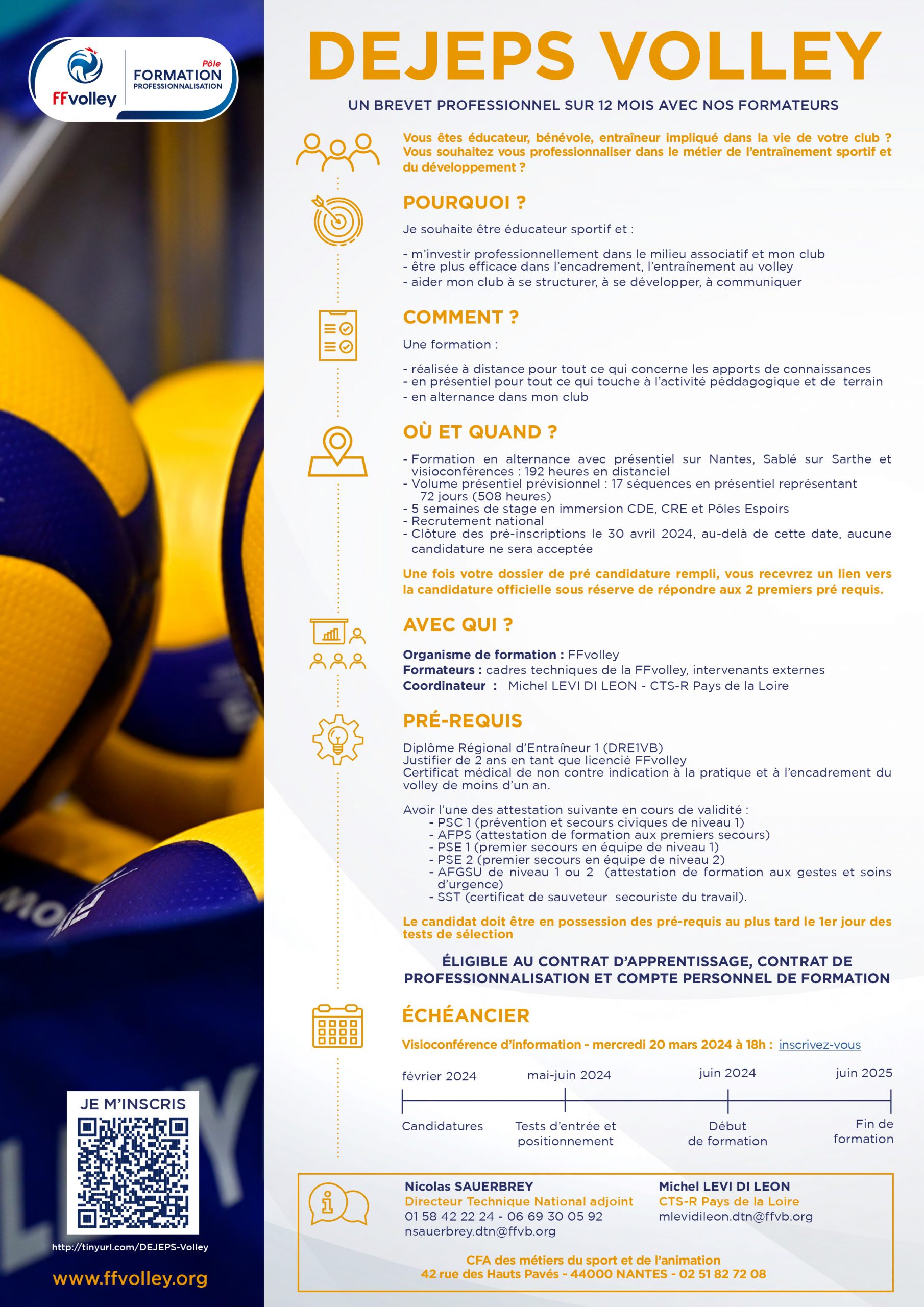 DEJEPS - Volley